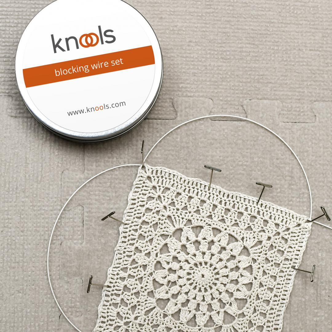 Blocking wires for knitting store